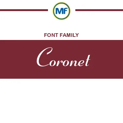 Download Coronet Fonts | MaisFontes