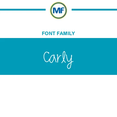Carly Font Family: Download Free | MaisFontes