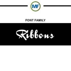 Ribbons Bold: Free Font Download | MaisFontes