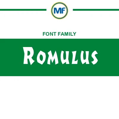 Download Romulus Fonts | MaisFontes