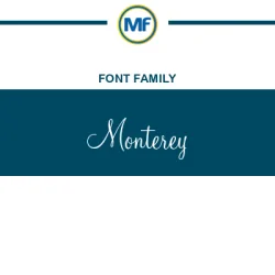 Monterey: Free Font Download | MaisFontes