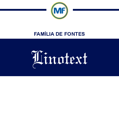 Linotext Família de Fontes: Baixe Grátis | MaisFontes