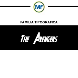 The Avengers: Descargar Fuente Gratis | MaisFontes