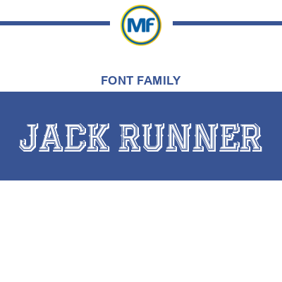 Download Jack Runner Fonts | MaisFontes