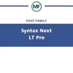 Syntax Next LT Pro Bold: Free Font Download | MaisFontes