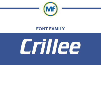 Download Crillee Fonts | MaisFontes