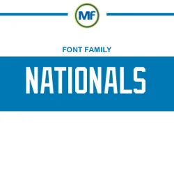 Nationals: Free Font Download | MaisFontes