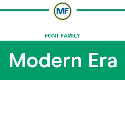 Modern Era Font Family: Free Download | MaisFontes
