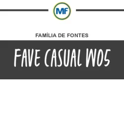 Fave Casual W05 Script Bold Pro: Baixar Fonte Grátis | MaisFontes