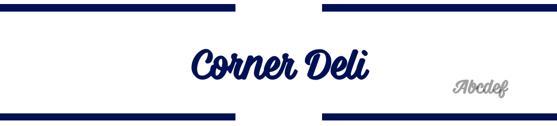 Corner Deli Sb Font: Free Download | MaisFontes