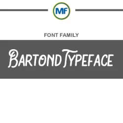 Bartond Typeface Outline Font: Free Download | MaisFontes