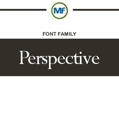 Perspective Font Family: Download Free | MaisFontes