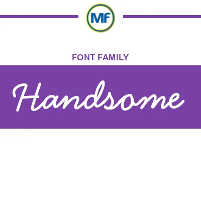 Download Handsome Fonts | MaisFontes