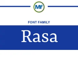 Rasa Bold: Free Font Download | MaisFontes