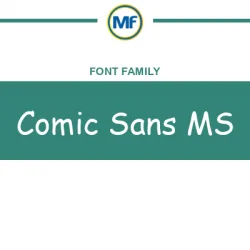 Comic Sans MS: Free Font Download | MaisFontes
