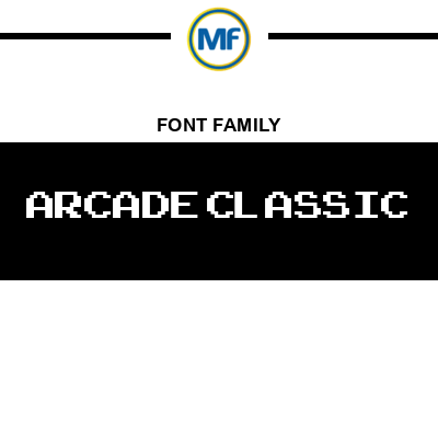 Arcade Classic Font Family: Download Free | MaisFontes