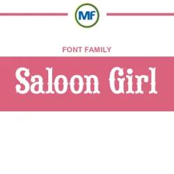 Saloon Girl Font: Free Download | MaisFontes