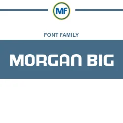 Morgan Big Bold Font: Free Download | MaisFontes