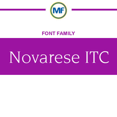 Download ITC Novarese Fonts | MaisFontes