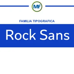 Rock Sans Bold: Descargar Fuente Gratis | MaisFontes
