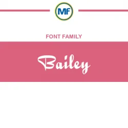 Bailey Script: Free Font Download | MaisFontes