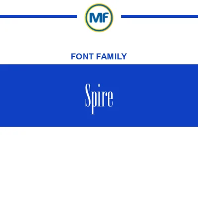 Download Spire Fonts | MaisFontes