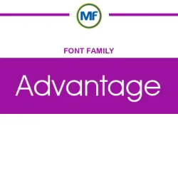 Advantage Book Font: Free Download | MaisFontes