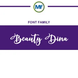 Beauty Dina: Free Font Download | MaisFontes