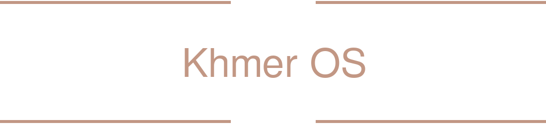 Khmer OS Muol Light: Download Free Font | MaisFontes