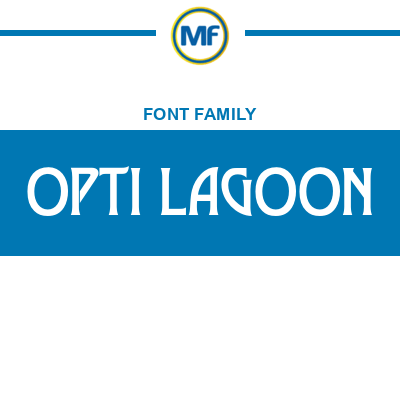 Download OPTI Lagoon Fonts | MaisFontes