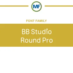 BB Studio Round Pro Mono: Free Font Download | MaisFontes