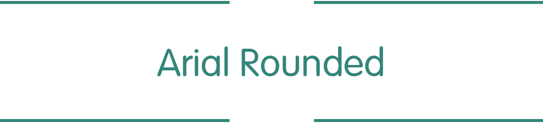 Arial Rounded: Download Free Font | MaisFontes