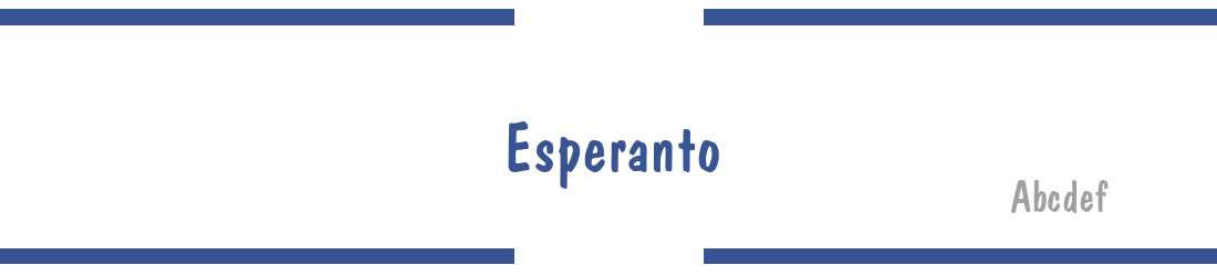 Download Esperanto Fonts | MaisFontes
