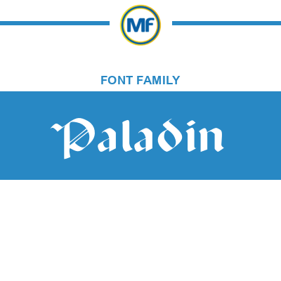 Download Paladin Fonts | MaisFontes