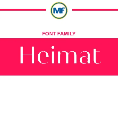 Download Heimat Fonts | MaisFontes