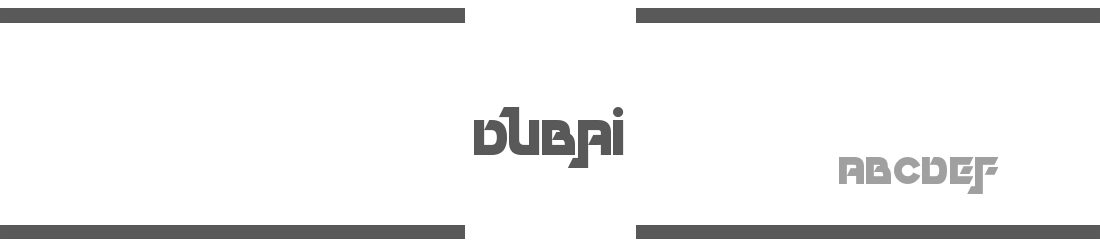 Download Dubai Fonts | MaisFontes