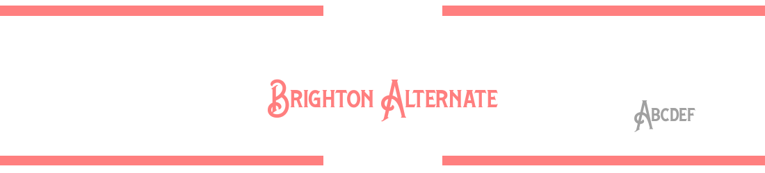 Brighton Spring Regular: Free Font Download | MaisFontes