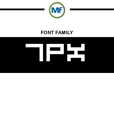 7px Font Family: Download Free | MaisFontes