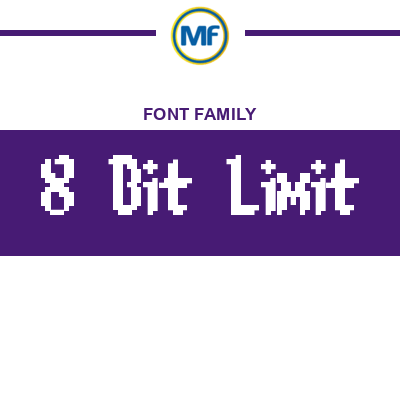 8 Bit Limit Font Family: Free Download | MaisFontes