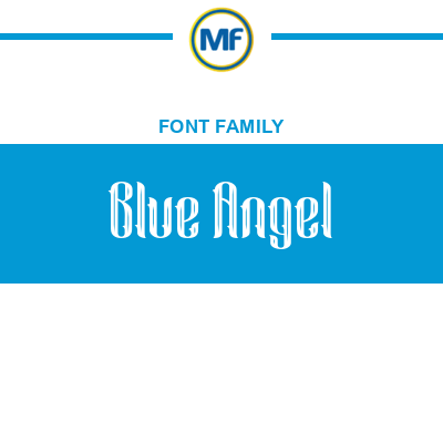 Download Blue Angel Fonts | MaisFontes
