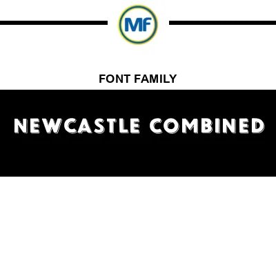 Newcastle Combined Font Family: Download Free | MaisFontes