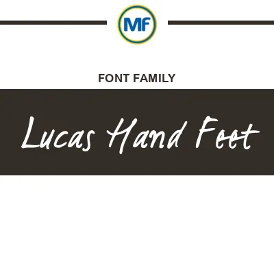 Download Lucas Hand Feet Fonts | MaisFontes