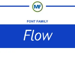 Flow Bold Font: Free Download | MaisFontes