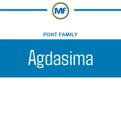 Agdasima Bold: Free Font Download | MaisFontes