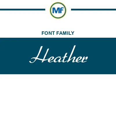 Heather Font Family: Download Free | MaisFontes