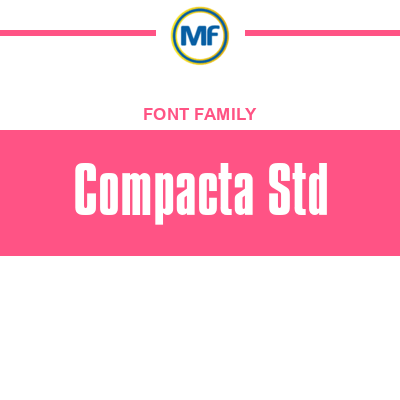 Download Compacta Std Fonts | MaisFontes