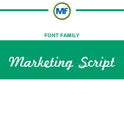Download Marketing Script Fonts | MaisFontes