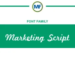 Marketing Script: Free Font Download | MaisFontes