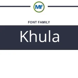 Khula Regular: Free Font Download | MaisFontes