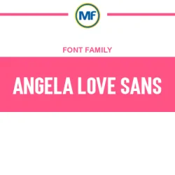 Angela Love Sans Outline: Free Font Download | MaisFontes